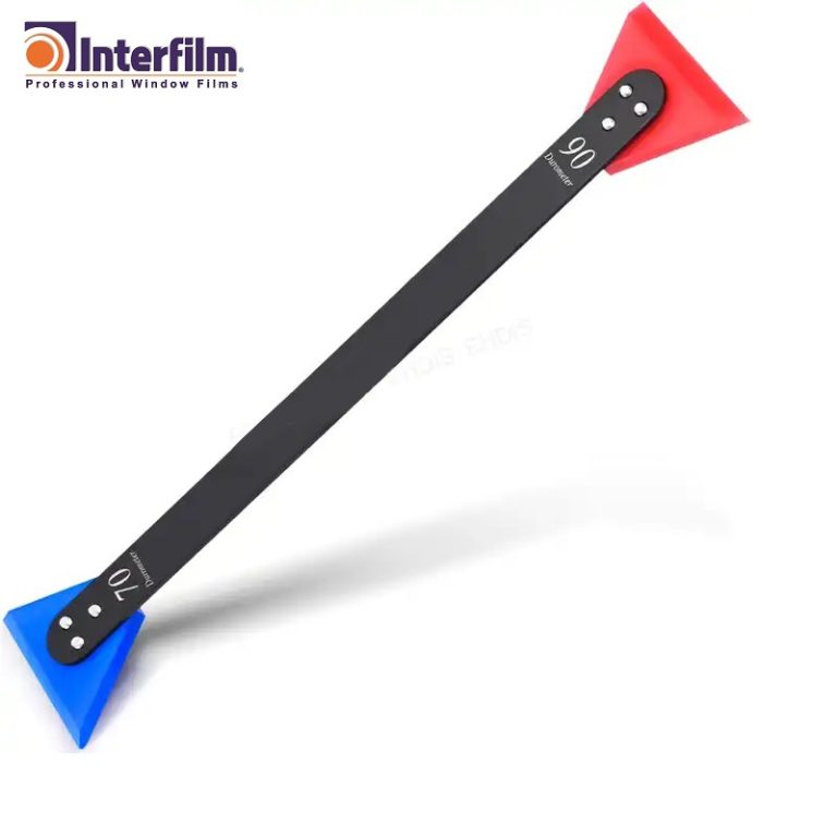 Mini Squeegee PPF Doble Extremos Goma - Interfilm