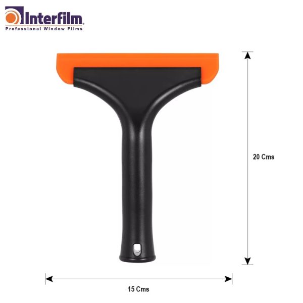 Squeegee Goma Naranja Silicona - Interfilm